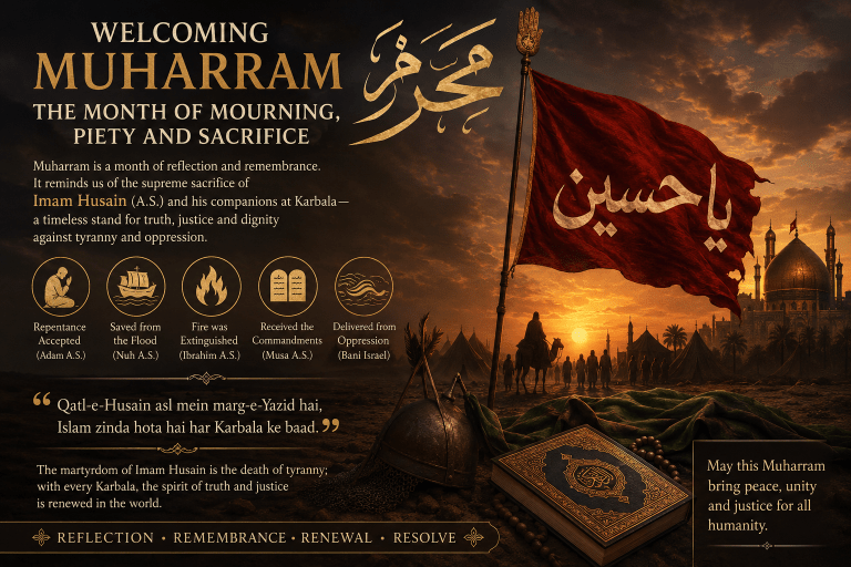 Welcoming Muharram: The Month of Mourning, Piety and Sacrifice – ASHA ...